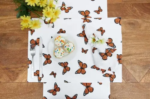C&F HOME Monarch Butterfly Table Runner 14" X 72