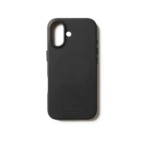 MUJJO Full Leather Case For Iphone 17 - Black