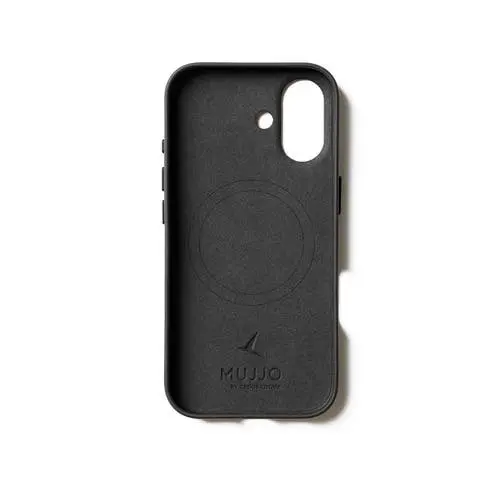 TROUBADOUR Full Leather Case For Iphone 17 - Black