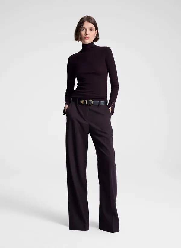 A.L.C. Liam Tailored Pant - Deep Plum