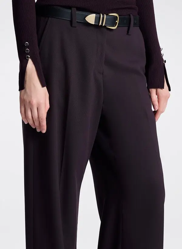 A.L.C. Liam Tailored Pant - Deep Plum