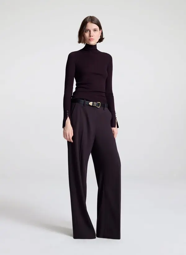 A.L.C. Liam Tailored Pant - Deep Plum