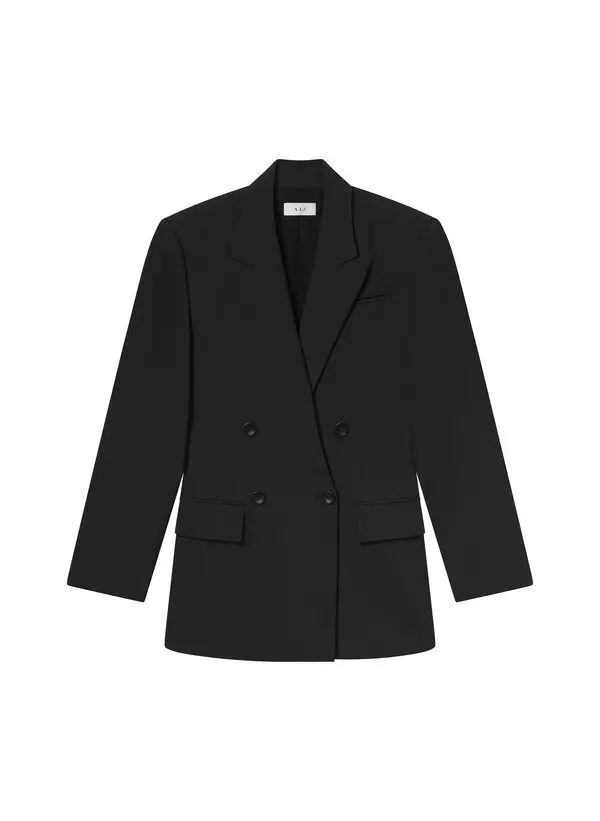 A.L.C. Calla Oversized Tailored Jacket - Black