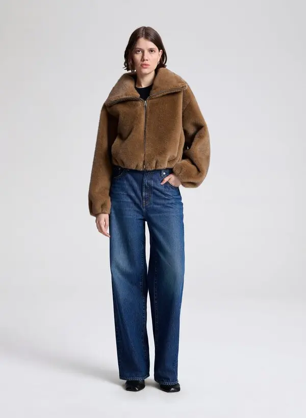 A.L.C. Hazel Faux Fur Jacket