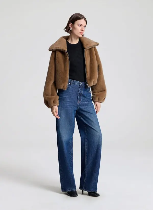 A.L.C. Hazel Faux Fur Jacket