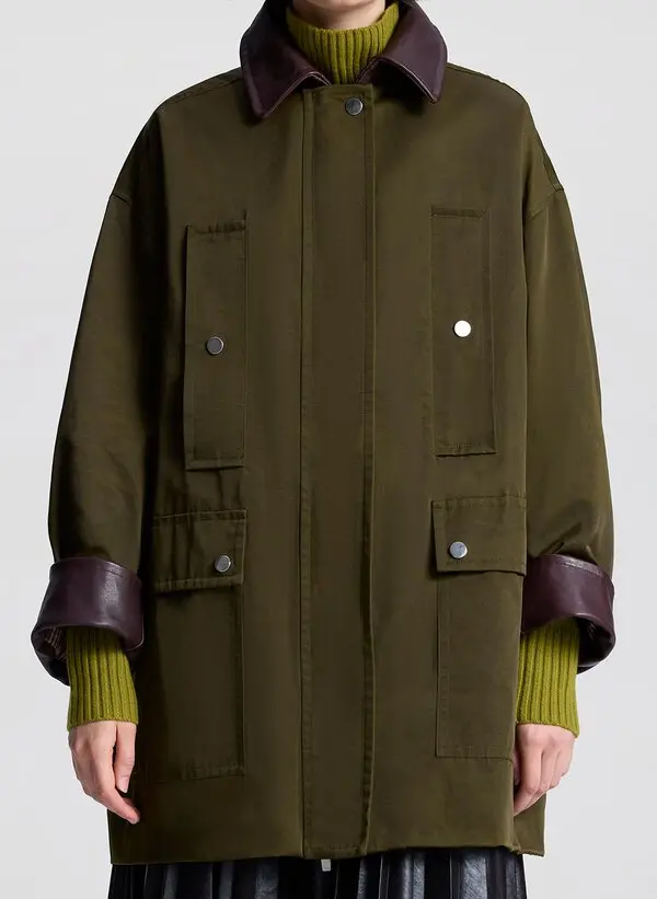 A.L.C. Theo Oil Cloth Jacket