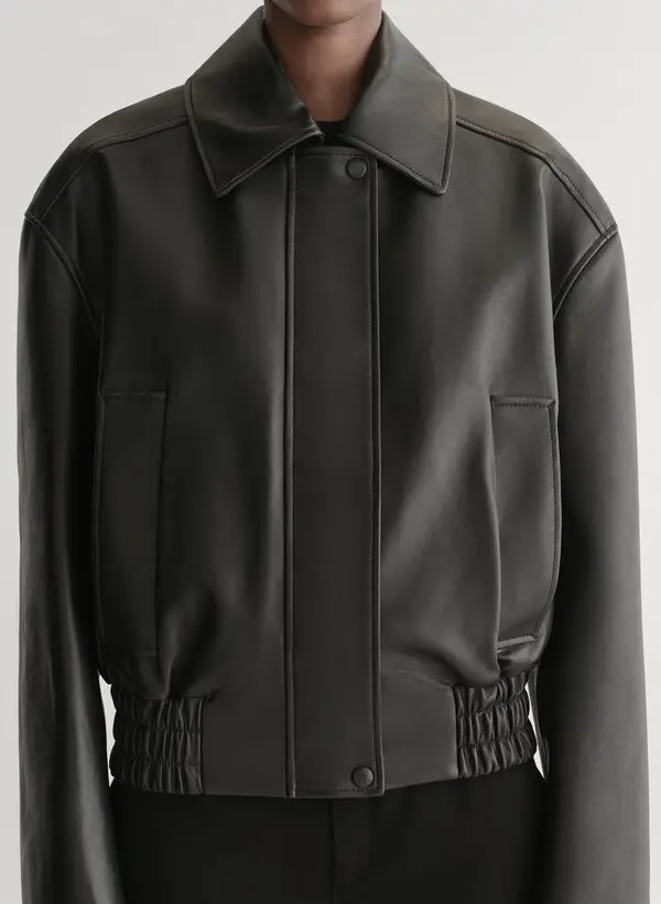 A.L.C. Otto Leather Jacket - Black