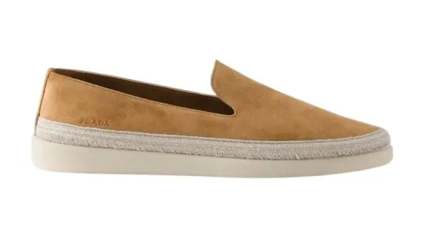 Prada Suede Loafer - Cinnamon