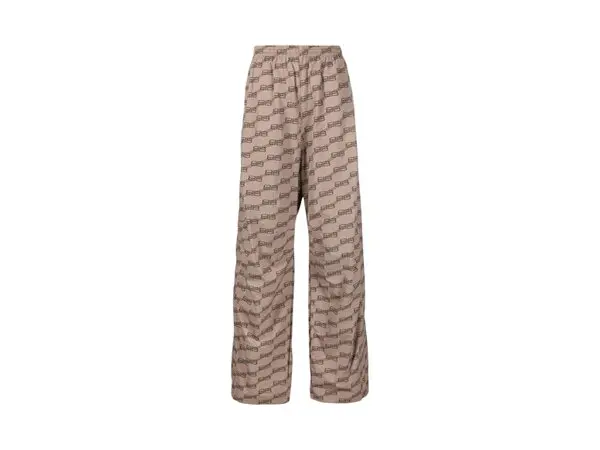 Balenciaga Allover Bb Monogram Tracksuit Pants