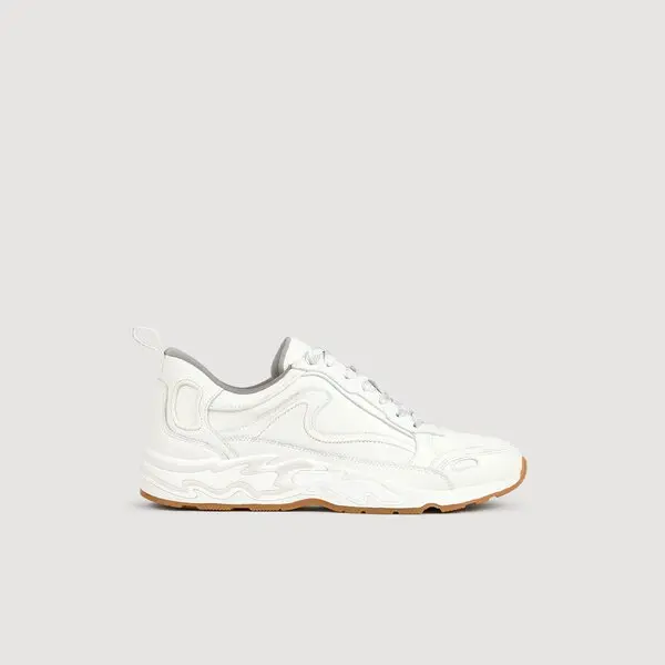 Sandro Flame Sneakers - White
