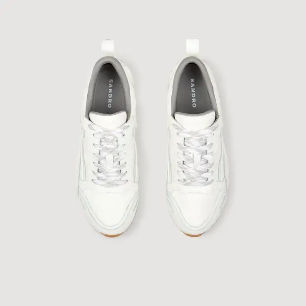 Sandro Flame Sneakers - White