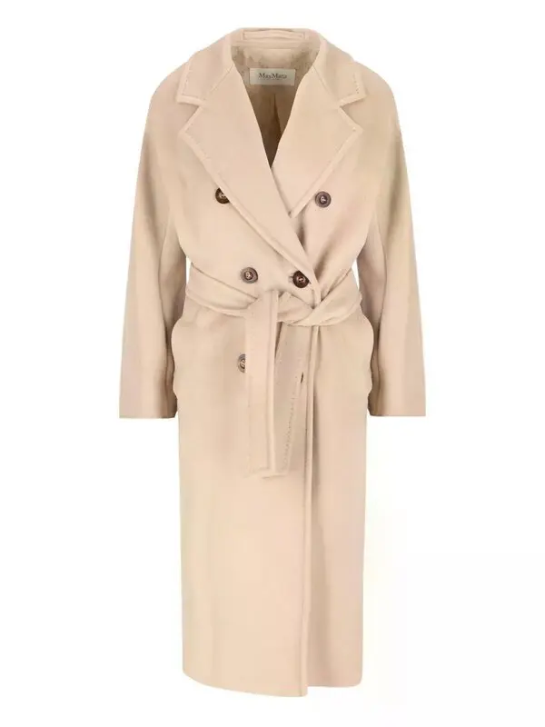 Max Mara Madame 101801 Double-breasted Belted Coat