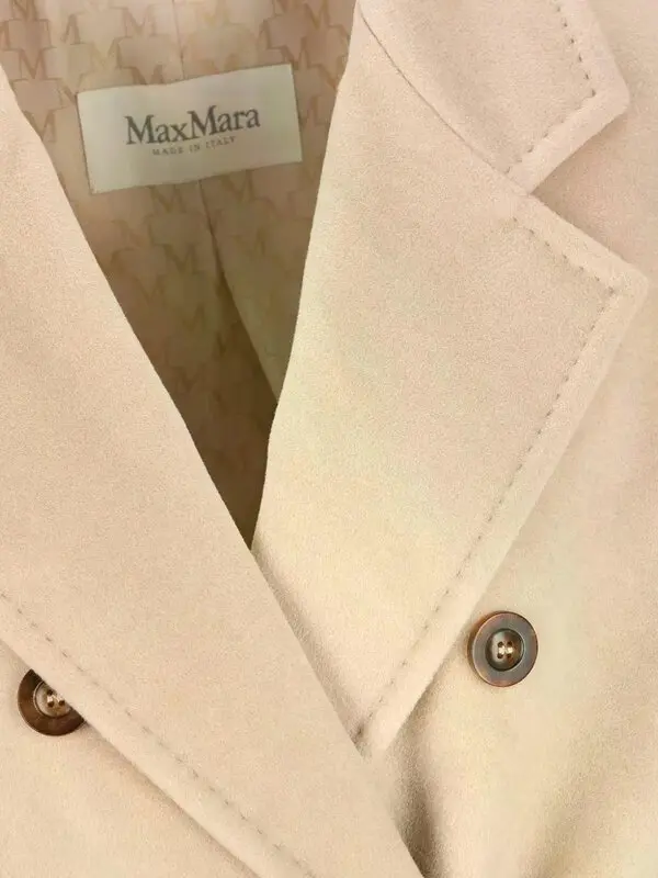 Max Mara Madame 101801 Double-breasted Belted Coat
