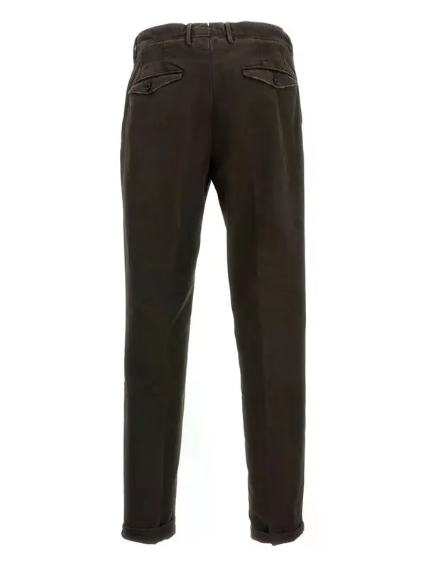 Incotex Pleated Straight-leg Trousers