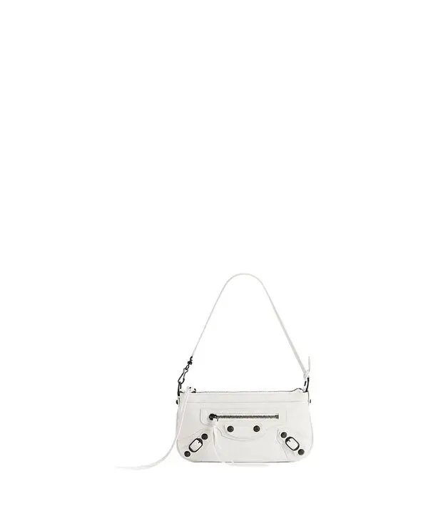 Balenciaga Le City Pouch On Strap - Optic White