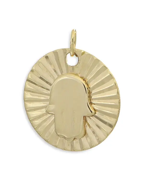 MOON & MEADOW Bloomingdale's Hamsa Hand Pendant - Gold