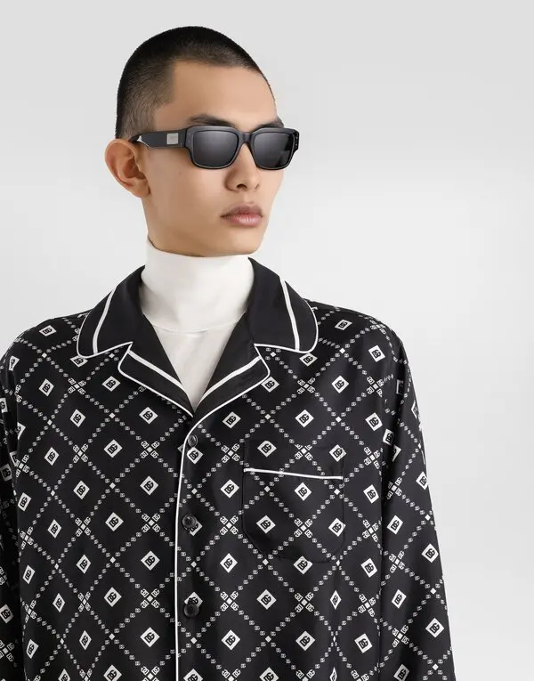 Dolce & Gabbana Silk Twill Vanity Shirt