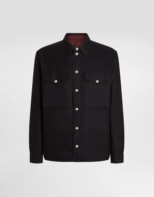 Dolce & Gabbana Reversible Flannel Shirt Jacket