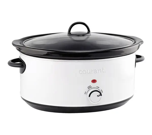 COURANT 7-quart Oval Slow Cooker