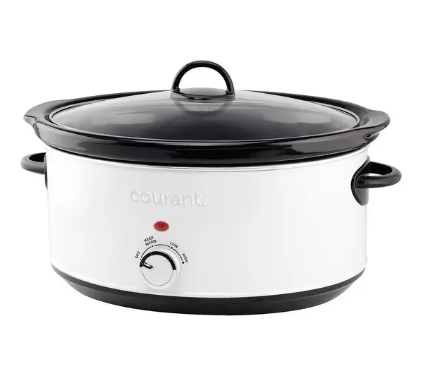 COURANT 7-quart Oval Slow Cooker