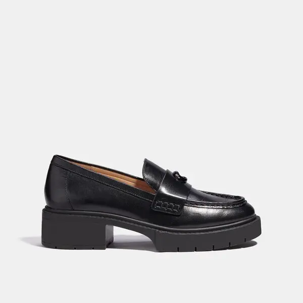 COACH Leah Loafer - Black