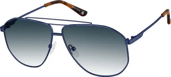 Zenni Vintage Aviator Sunglasses - Blue