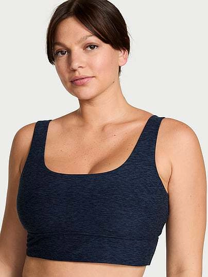 Victoria's Secret Vsx New Essential Longline Sports Bra - Print