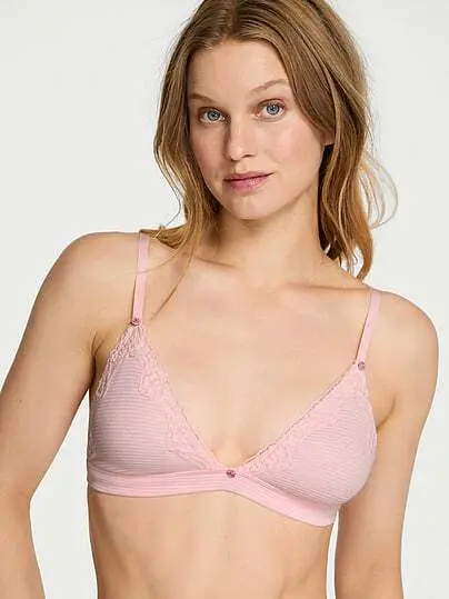 Victoria's Secret The T-shirt Sosoft™ Modal Ultra-fine Triangle Bralette - Pink