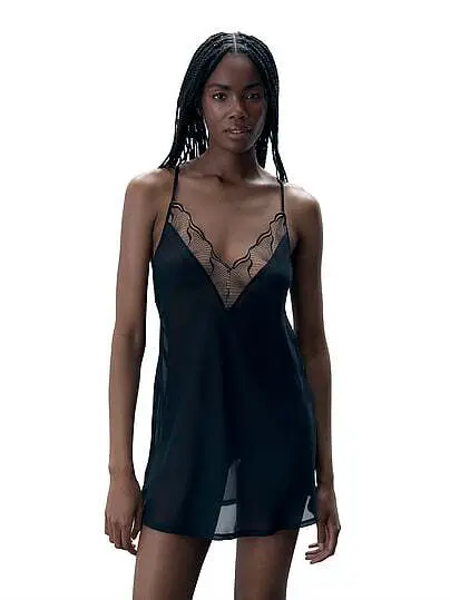Victoria's Secret Bluebella Marabel Short Chemise - Black