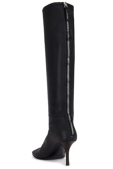 Acne Studios Back Zip Leather Boots