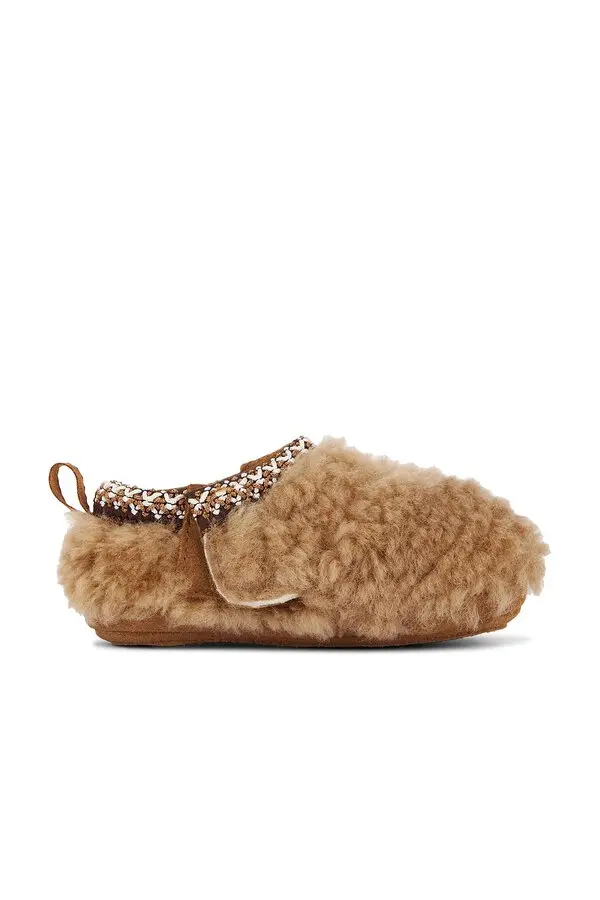 UGG Baby Tasman Maxi Curly Slipper - Chestnut