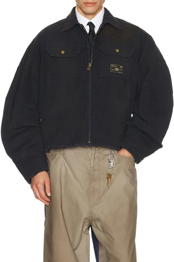 WILLY CHAVARRIA Stockton Work Jacket - Black