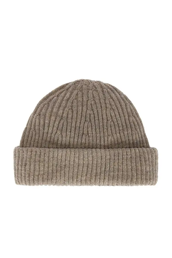 Nn07 Ribbed Beanie - Khaki Beige