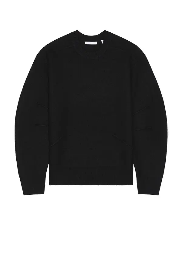 Helmut Lang Boiled Crew Sweater - Black