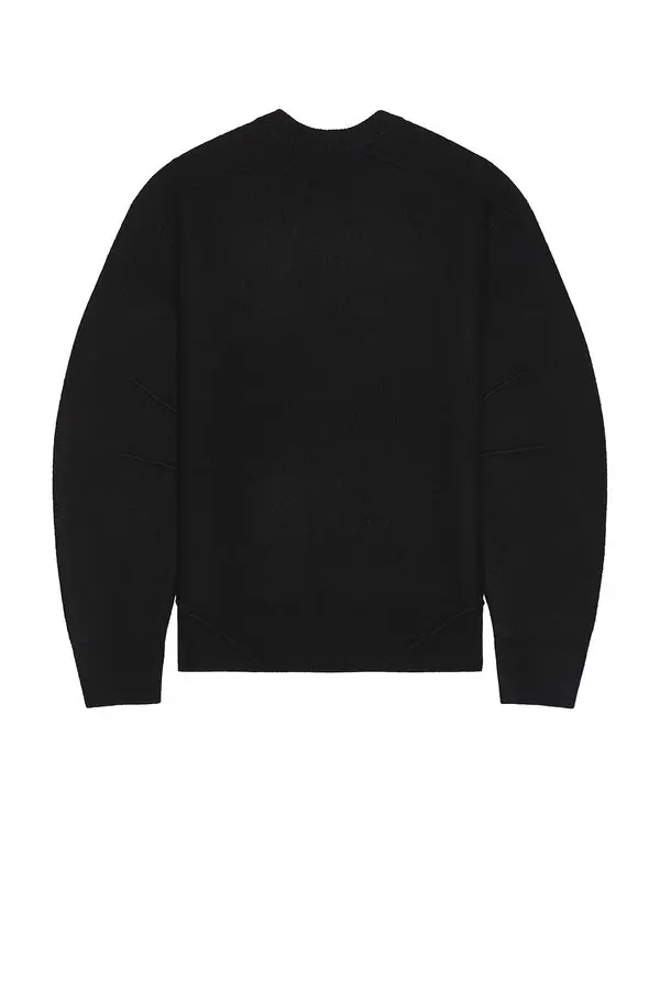 Helmut Lang Boiled Crew Sweater - Black