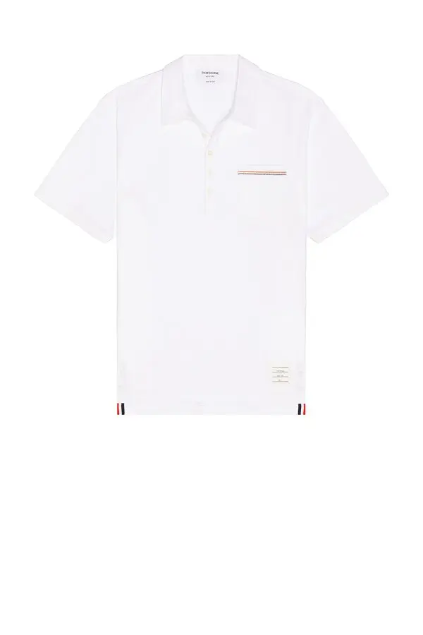 Thom Browne Oversized Short Sleeve Polo