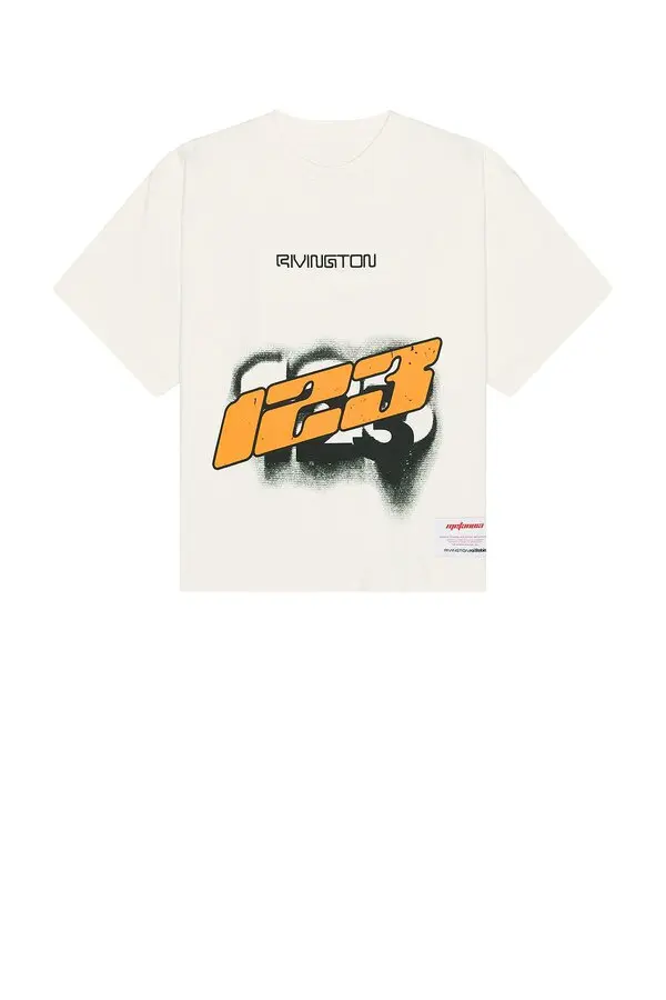 RRR123 Metaphor Cva Tee In White - Max White