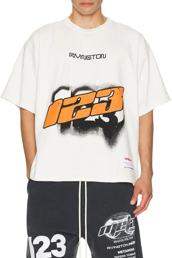 RRR123 Metaphor Cva Tee In White