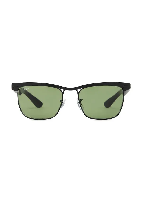 Ray-ban Wayfarer Deluxe - Matte Black & Green