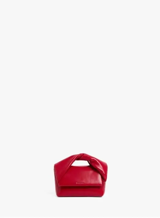 JW Anderson Small Twister Bag - Crimison Red