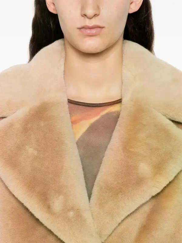 STAND STUDIO Camille Faux Fur Coat
