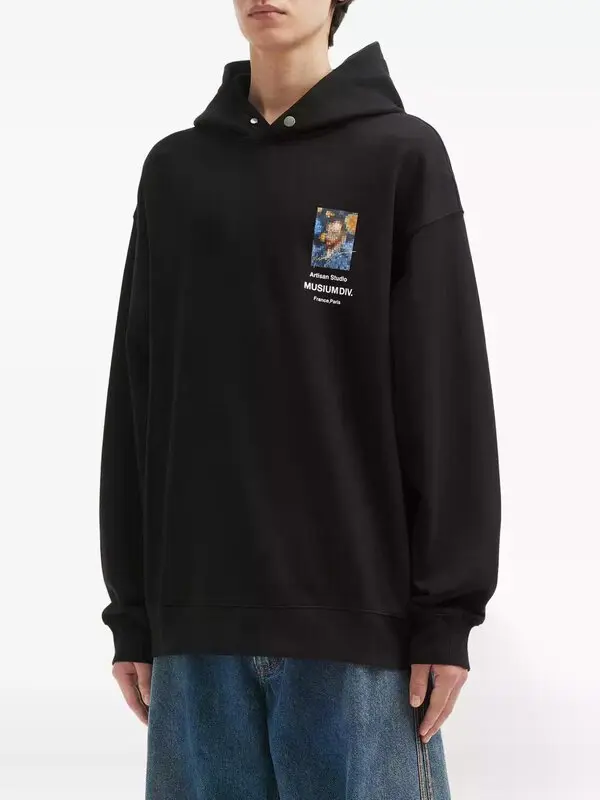MUSIUM DIV. Pixel-print Hoodie