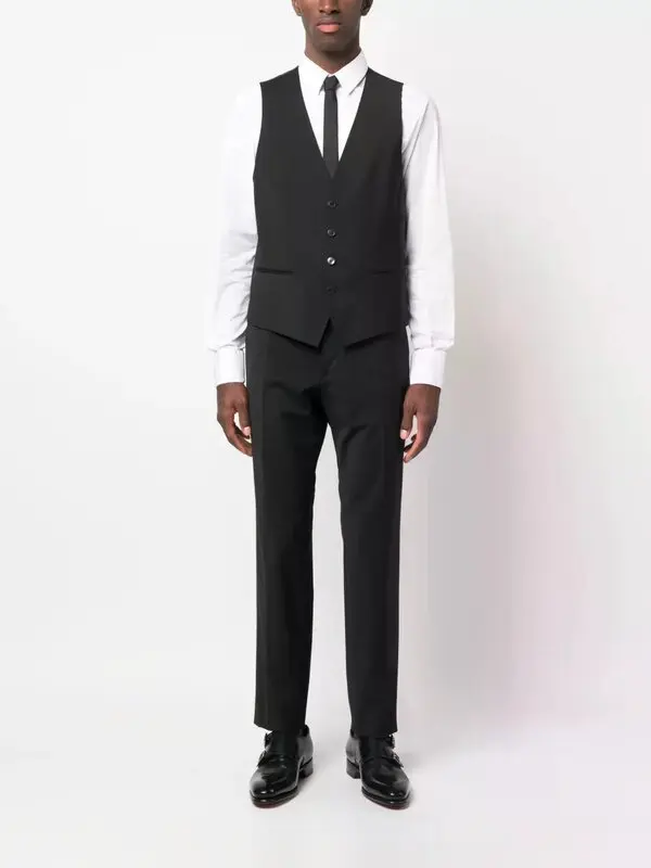 BOSS Adjustable Cotton-blend Waistcoat