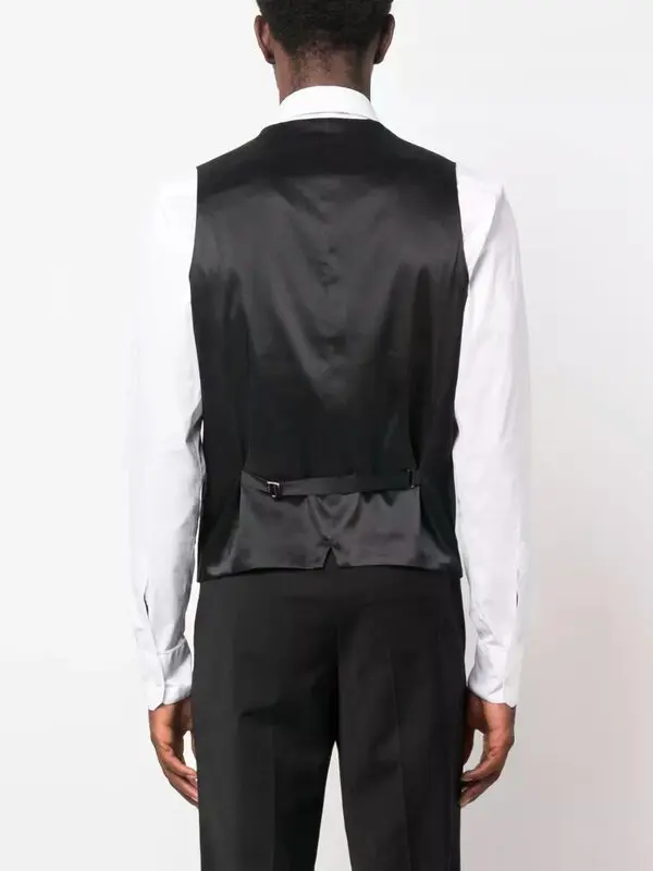 BOSS Adjustable Cotton-blend Waistcoat