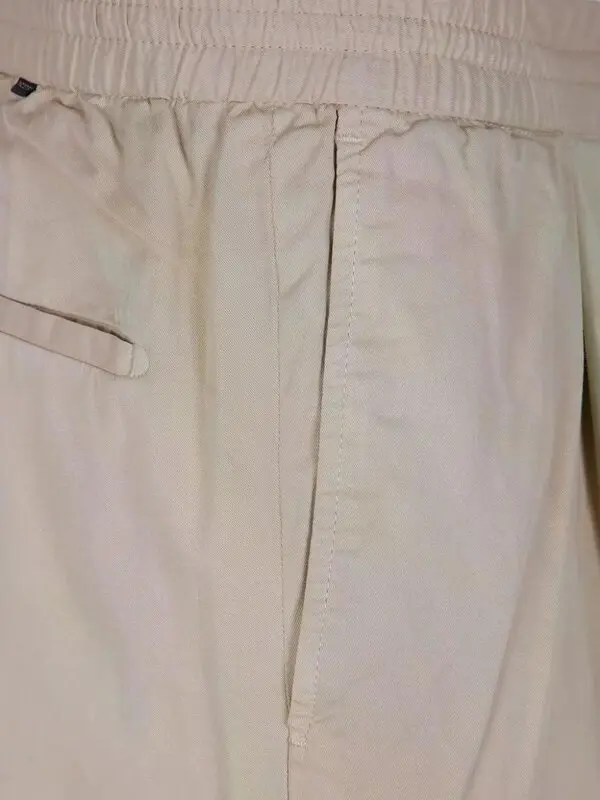 Incotex Pleated Drawstring Trousers - Neutrals