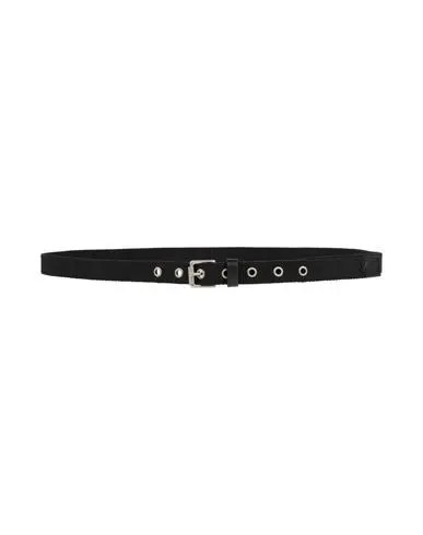 Theory Canvas Belt With Buckle - Black