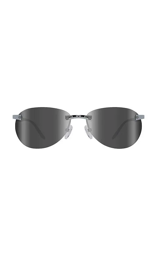 NRGY Voyager Sunglasses - Chrome & Graphite