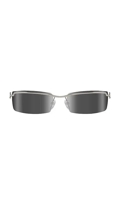 NRGY Riva Sunglasses - Chrome & Graphite
