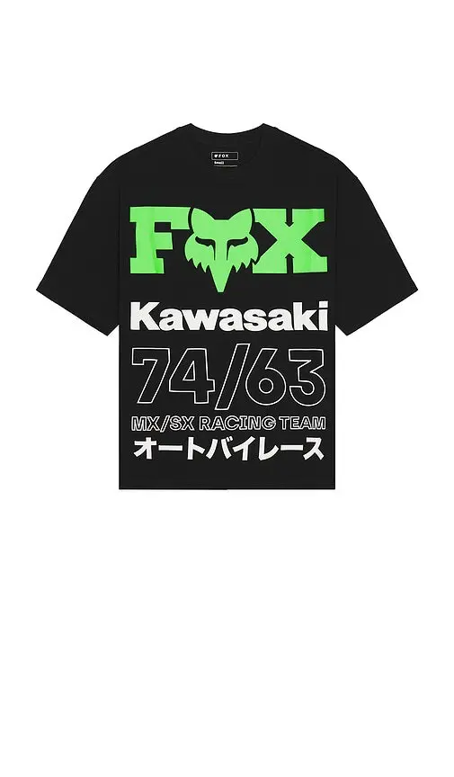 FOX RACING X Kawasaki Oversized Tee - Black