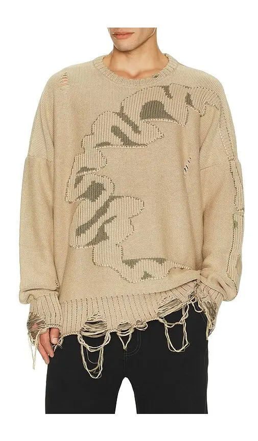 MADFRENZY Cortex Grunge Sweater